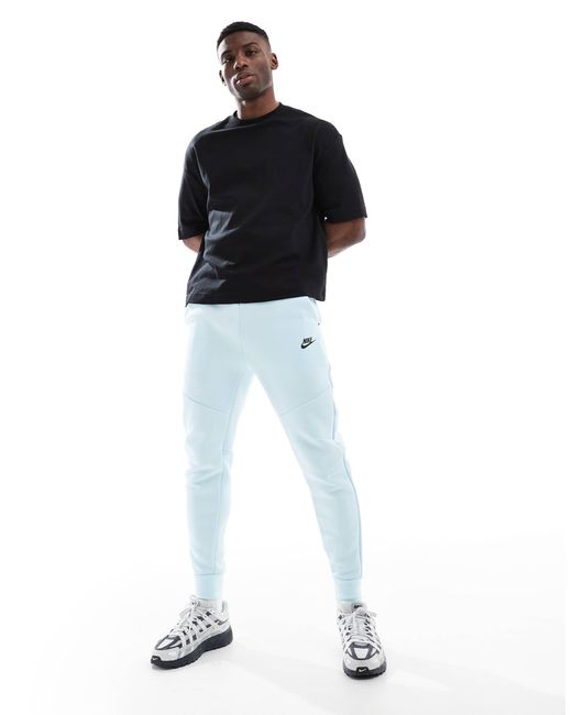 Nike Tech Fleece Sweatpants in Blue for Men | Lyst