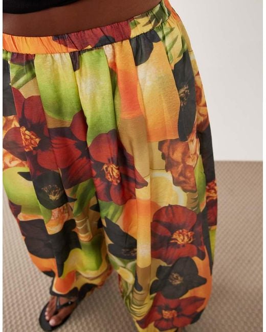 ASOS Asos Design Petite Oversized Balloon Pants | Lyst UK