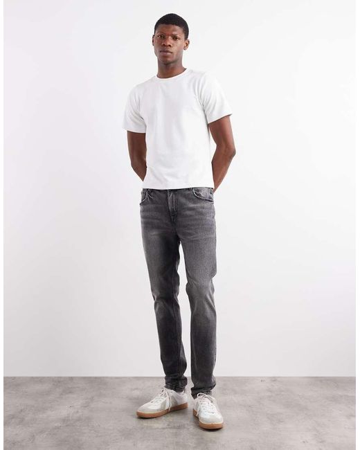 ASOS Skinny Jeans in Natural for Men | Lyst UK