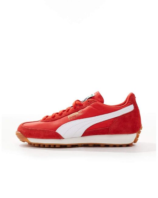 PUMA Easy Rider Vintage Trainers in Red | Lyst UK