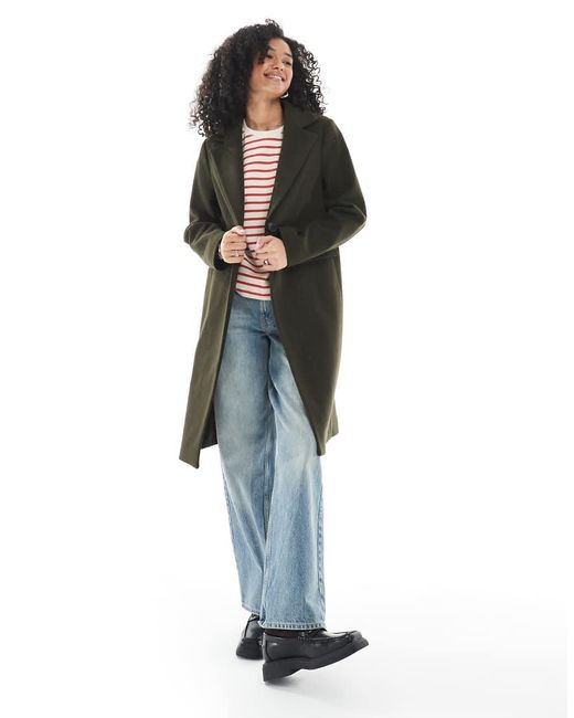 New Look Formal Coat in Blue | Lyst UK