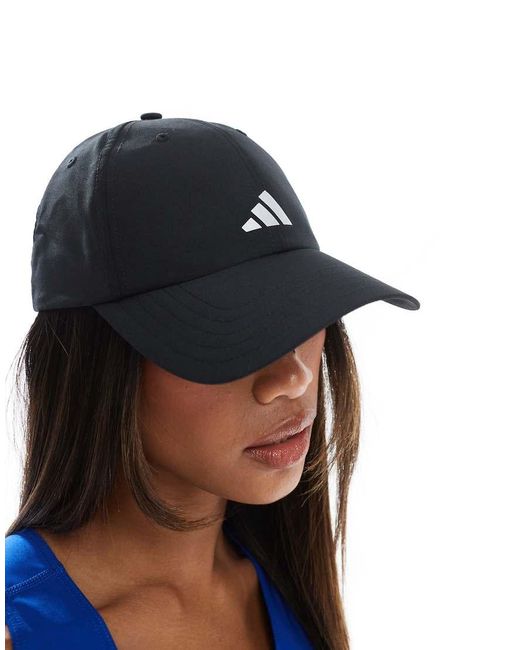 adidas Originals Adidas Running Cap With 3 Bar Logo in Blue | Lyst UK