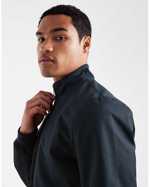 Threadbare Bomber Jacket With Front Pockets in Blue for Men | Lyst UK