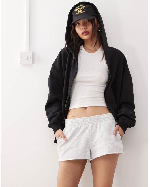 Collusion Trackie Micro Shorts | Lyst
