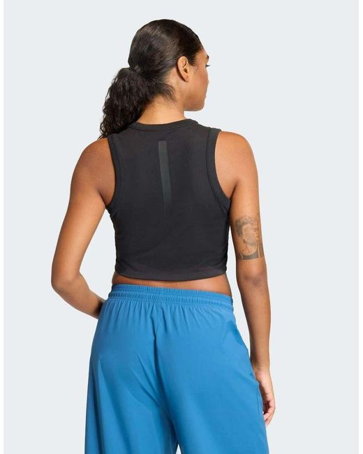 adidas Originals Adidas Z.N.E. Tank in Blue | Lyst UK