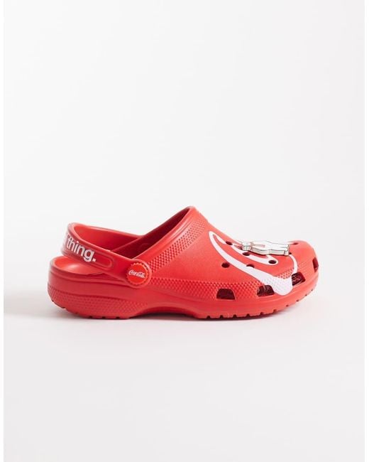 Crocs™ Coca Cola Clogs in Red | Lyst UK