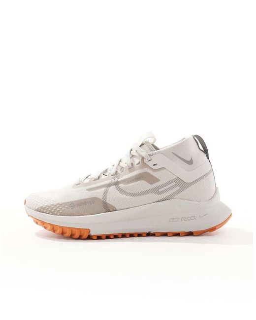 Nike Reactx Pegasus Trail 4 Gore-Tex Trainers in White | Lyst UK