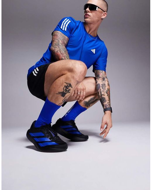 adidas Originals Adidas Running Adizero Evo Sl Trainers in Blue for Men ...