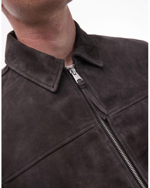 AllSaints Rashford Jacket in Gray for Men | Lyst