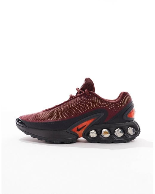 Nike Air Max Dn Sneakers in Red for Men | Lyst
