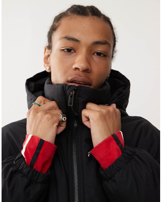 Weekday Floyd Bomber Puffer Coat in Black for Men | Lyst