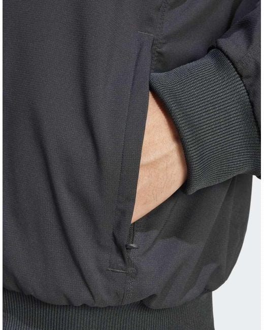 adidas Originals Tennis Walk-On Jacket in Grey for Men | Lyst UK