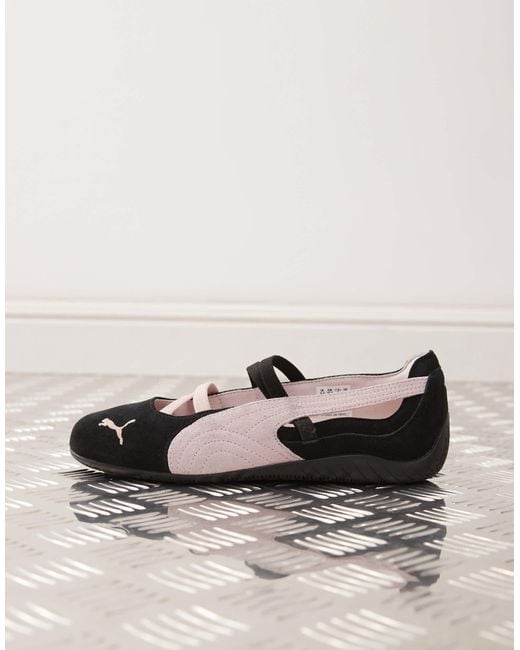 PUMA Speedcat Ballet Flats in Brown | Lyst