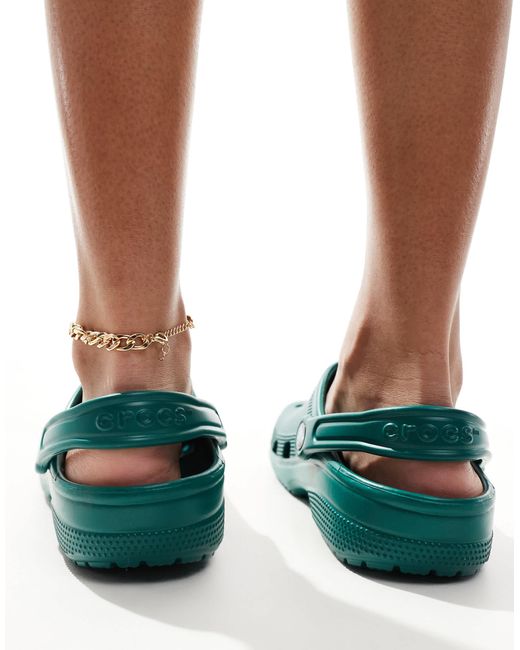 Crocs™ Classic Clogs in Green | Lyst
