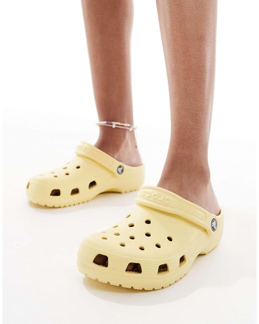 Crocs™ Classic Clogs in Metallic | Lyst