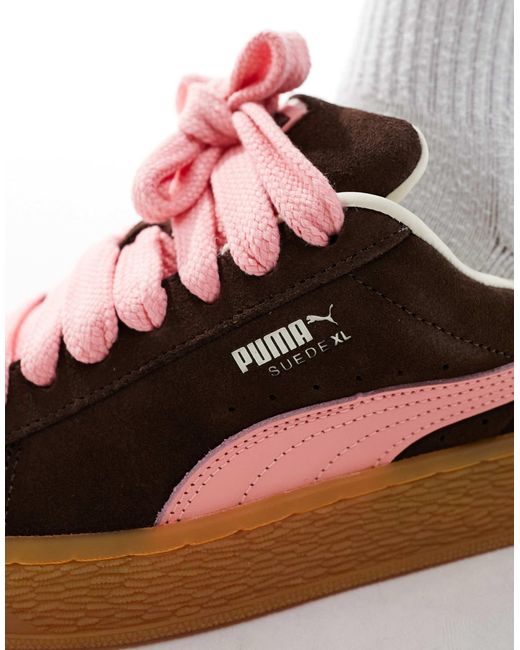 PUMA Suede Xl Trainers in Blue | Lyst