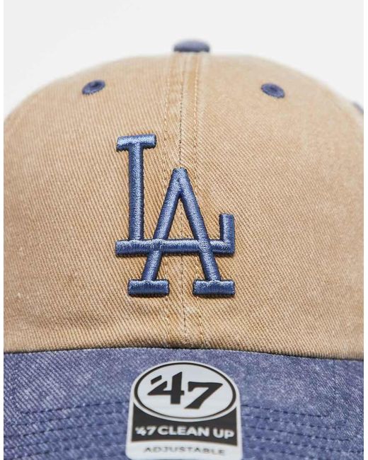 '47 La Dodgers Clean Up Cap With Contrast Peak in Blue | Lyst UK