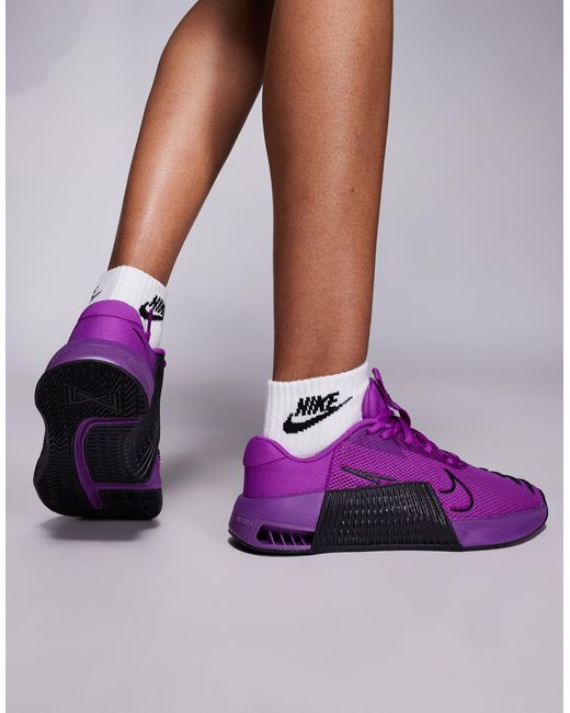 Nike Free Metcon 9 Sneakers in Purple | Lyst