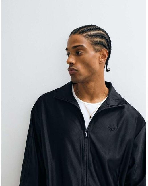 adidas Originals Firebird Metallic Track Top in Blue for Men | Lyst UK