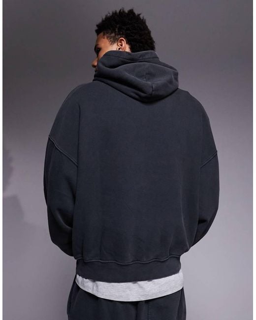 Faded Store Blackletter Hoodie in Blue for Men | Lyst UK