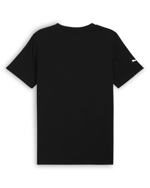 PUMA Scuderia Ferrari Hp Race Coloured Big Shield T-Shirt in Black for ...