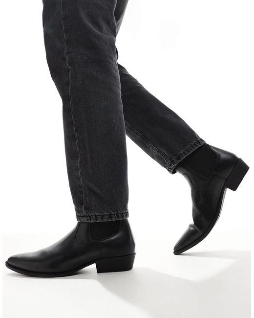 ASOS Chelsea Boots in Black for Men | Lyst