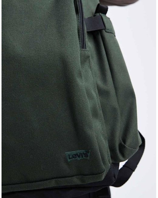Levi's L Pack Roll-top Canvas Backpack in Grey for Men | Lyst UK
