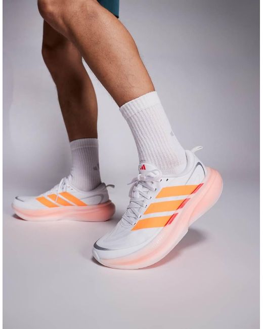 adidas Originals Adidas Running Supernova Glide Trainers in Grey for ...