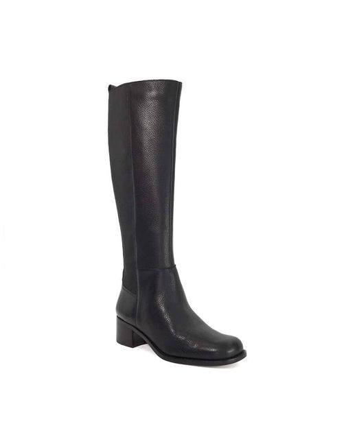 Dune Turner Knee High Boots in Black | Lyst UK
