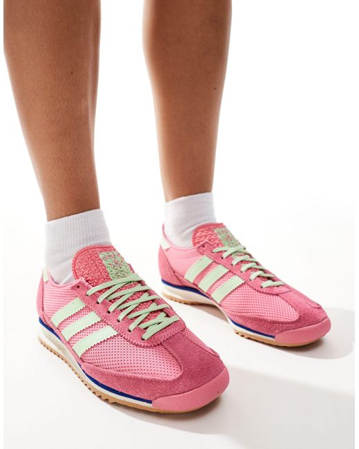 adidas Originals Sl 72 Og Sneakers in Pink | Lyst
