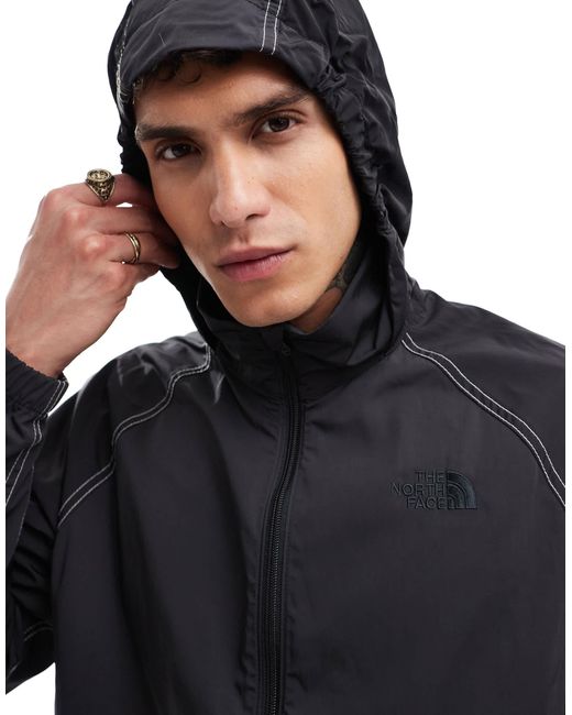 The North Face M66 Nylon Wind Jacket in Black for Men | Lyst