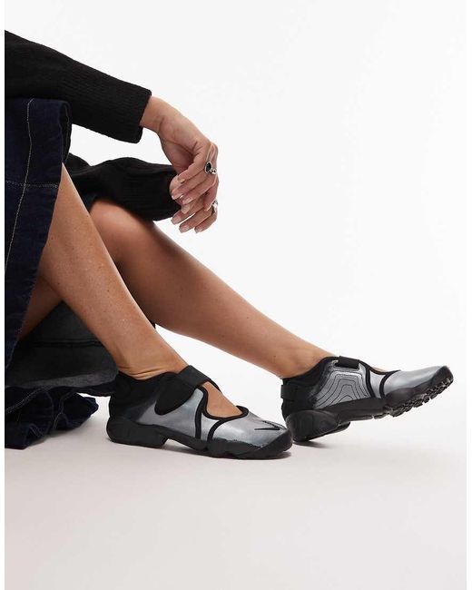 Nike Air Rift Trainers in Black | Lyst UK