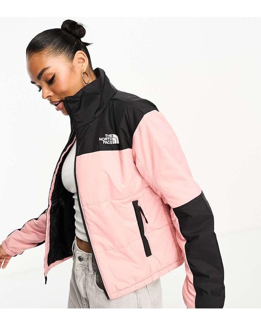 The North Face Gosei Lightweight Puffer Jacket in Pink | Lyst UK