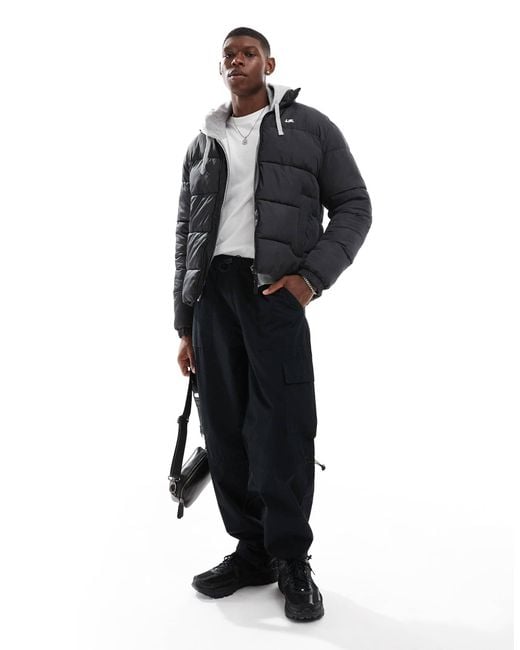 JJ Rebel Puffer Jacket in Blue for Men | Lyst