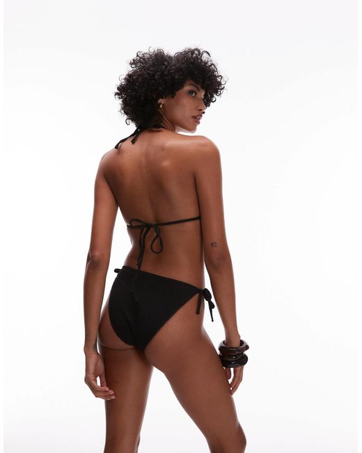 & Other Stories Mix And Match Side Tie Bikini Bottom in Brown | Lyst