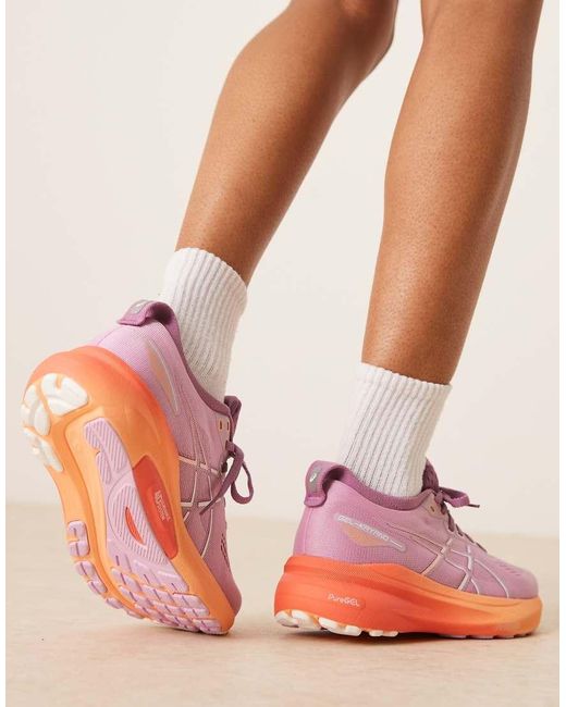 Asics Gel-Kayano 31 Stability Running Trainers in Pink | Lyst UK