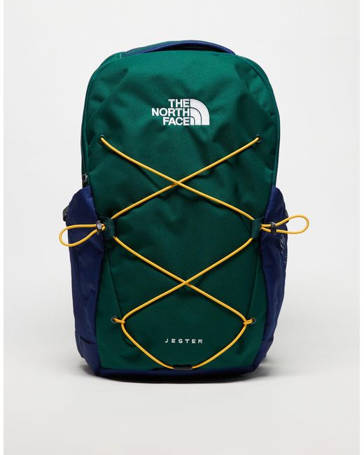The North Face Jester Logo Backpack in Green | Lyst Australia