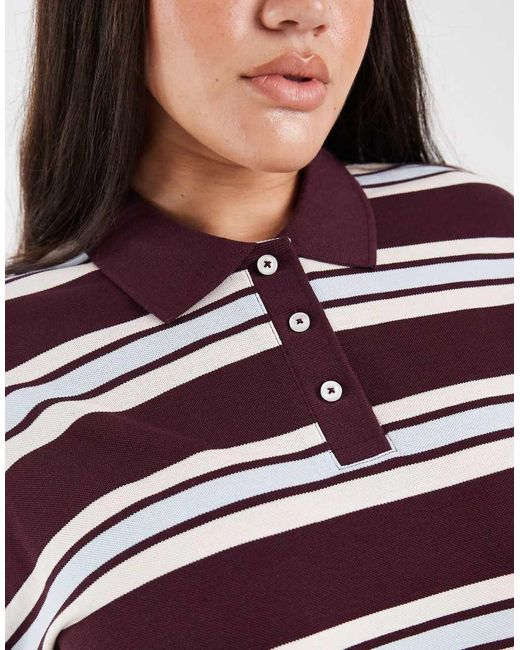 Vero Moda Rugby Polo in Red | Lyst UK