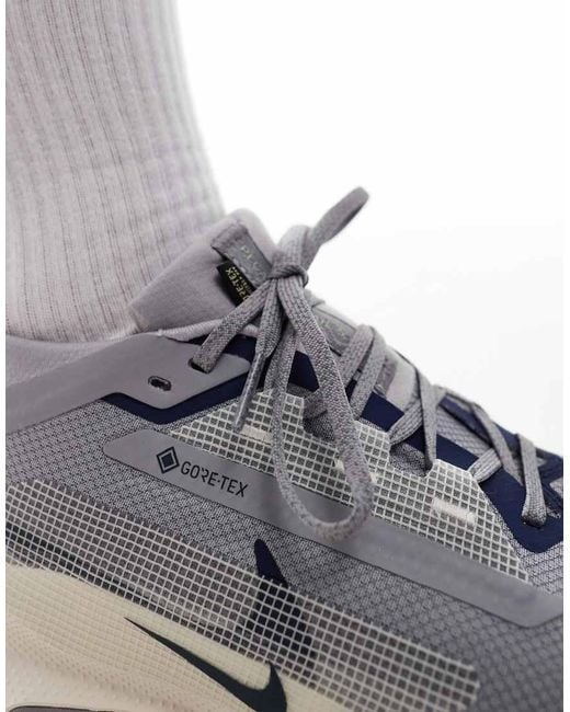 Nike Reactx Pegasus Trail 5 Gore-Tex Trainers in Grey for Men | Lyst UK