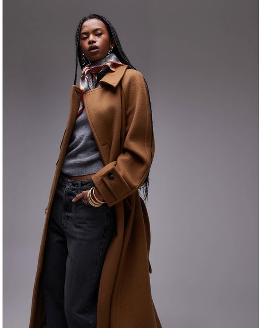 Mango Oversized Wool Jacket in Gray | Lyst