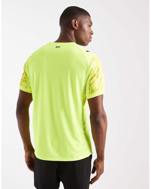 PUMA Manchester City 25/26 Goalkeeper Jersey in Yellow for Men | Lyst UK