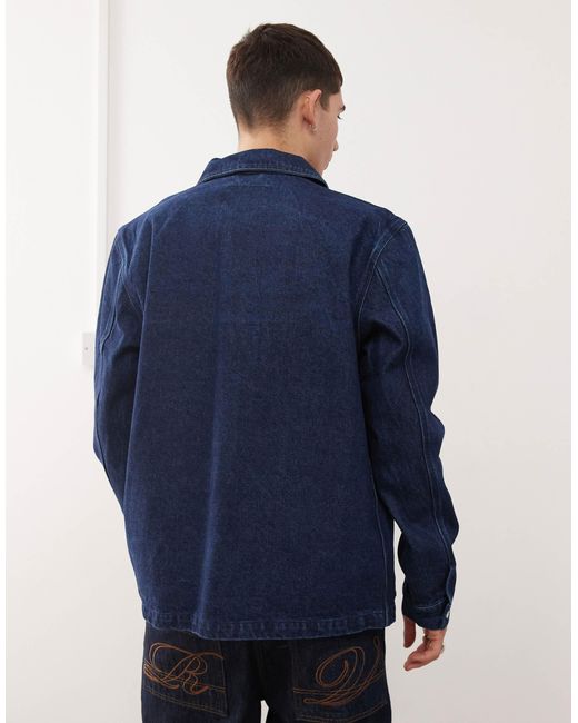 Deus Ex Machina Unisex Hank Denim Shore Jacket in Blue | Lyst