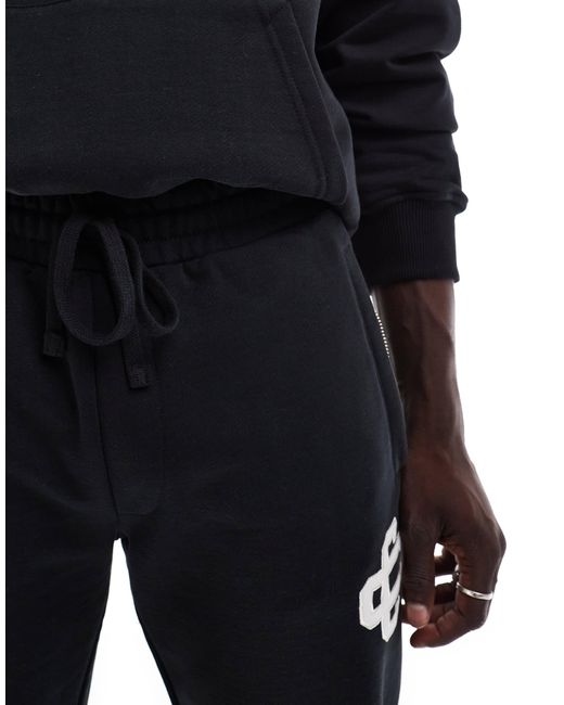 The Couture Club Co-ord Heavyweight Emblem joggers in Blue for Men | Lyst