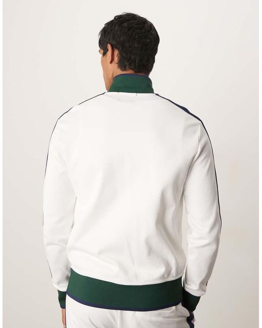 Polo Ralph Lauren Wimbledon Capsule Tricot Track Jacket in White for ...