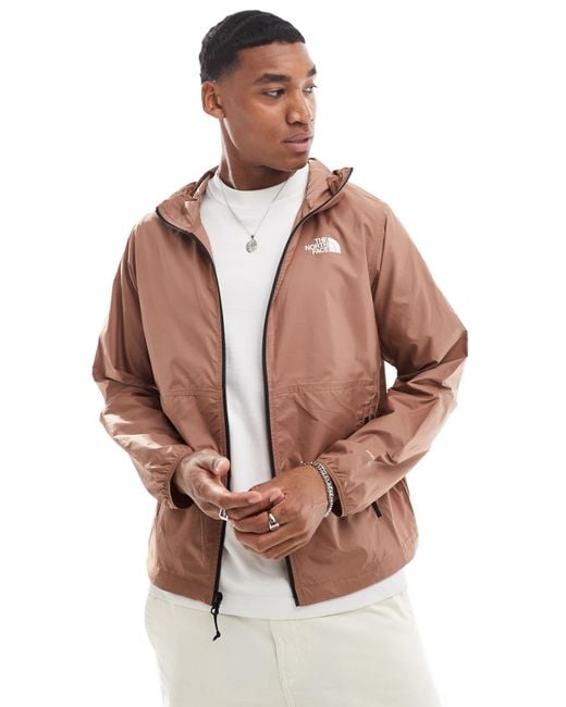 The North Face Tnf Cyclone Wind Jacket in Brown for Men | Lyst