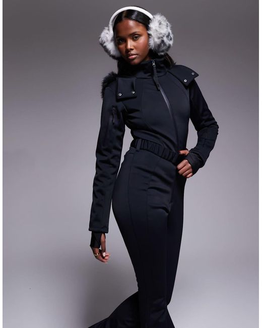 ASOS 4505 Ski & Snow Asos 4505 Ski Soft Shell Belted Ski Suit With Slim ...