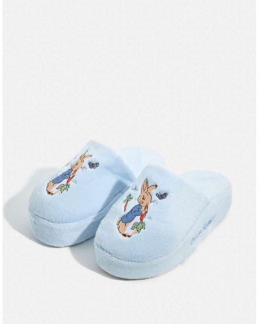 Skinnydip London London Peter Rabbit Slippers in Blue | Lyst UK
