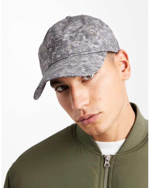 ASOS Camo Graphic Cap in Green for Men | Lyst UK