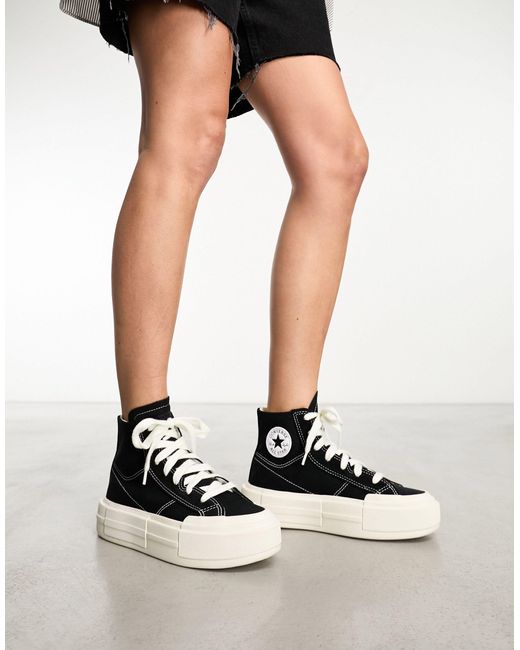 Converse Chuck Taylor All Star Cruise Hi Trainers in Black | Lyst