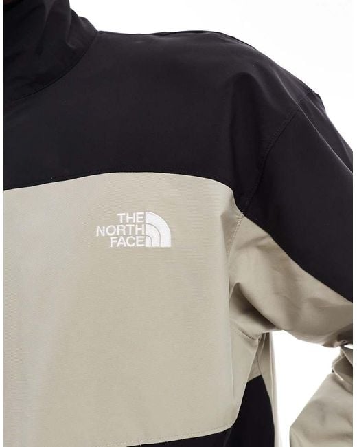 The North Face Easy Wind Zip Colourblock Jacket in Black for Men | Lyst UK